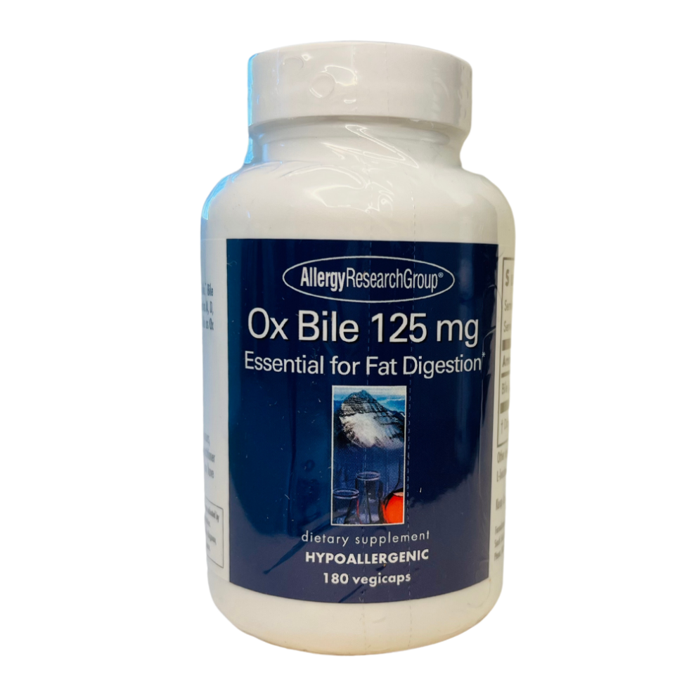 Ox Bile 125 mg - Renew Wellness Emporium